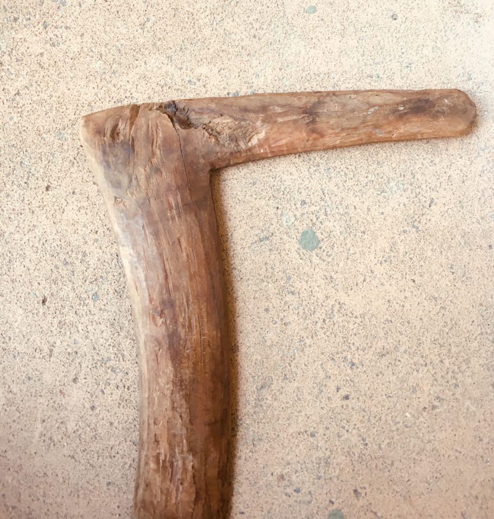 Aboriginal Hooked (No7) Fighting Boomerang (B1) - Southern Cross ...