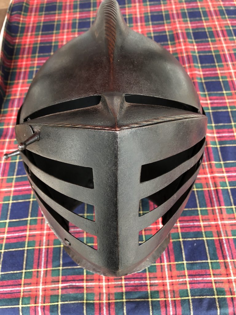 Closed Face Helm mid 16th century - Southern Cross Antique Arms