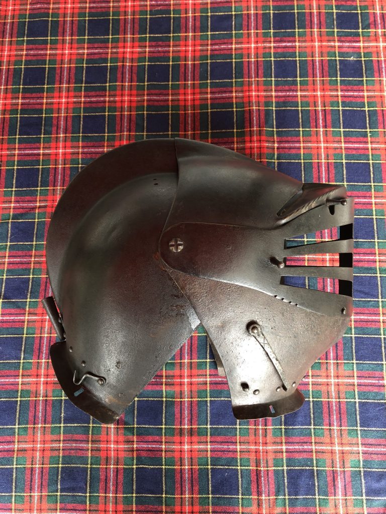 Closed Face Helm mid 16th century - Southern Cross Antique Arms