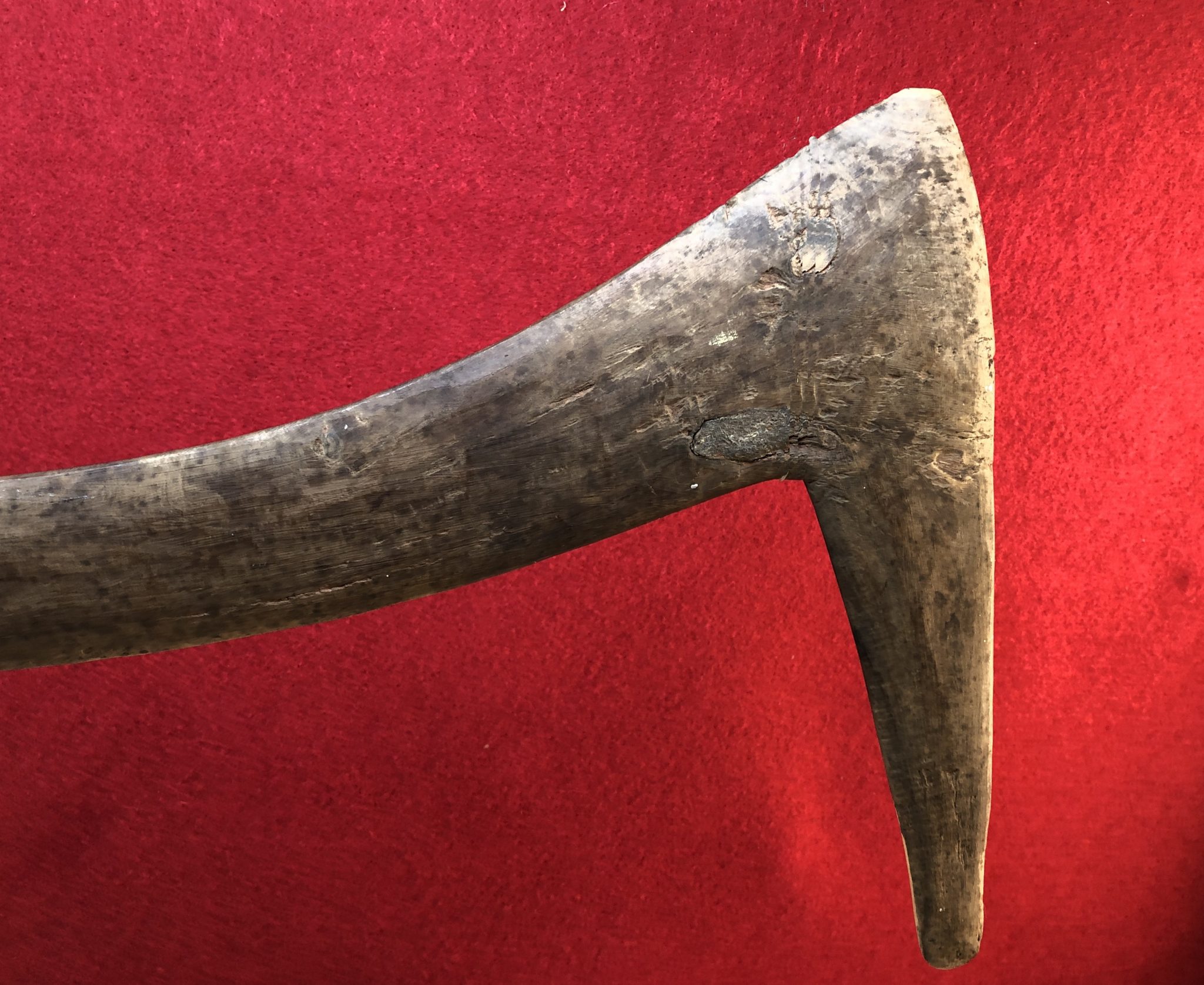 Aboriginal Hooked Fighting Boomerang - Southern Cross Antique Arms