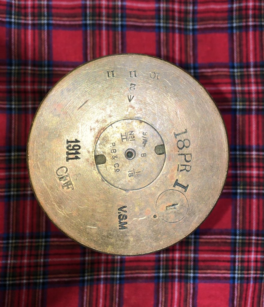 Artillery round ww1 British 18pr with timed fuse. SOLD - Southern Cross ...