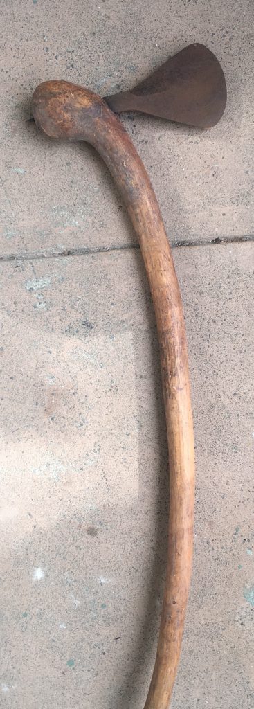 Axe, African war axe, Congo/Zaire - Southern Cross Antique Arms